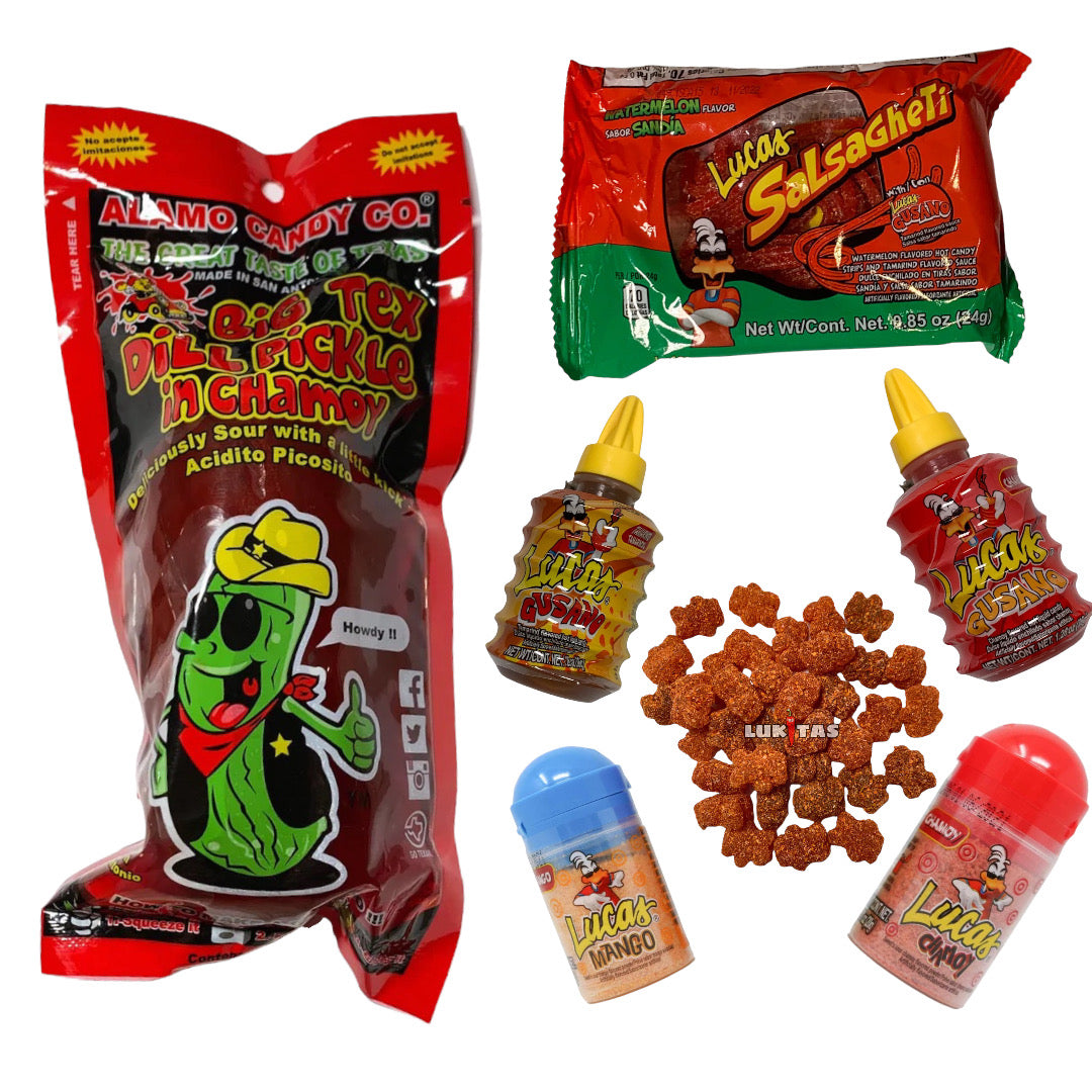 Chamoy Pickle Kit – Lukitas Candy